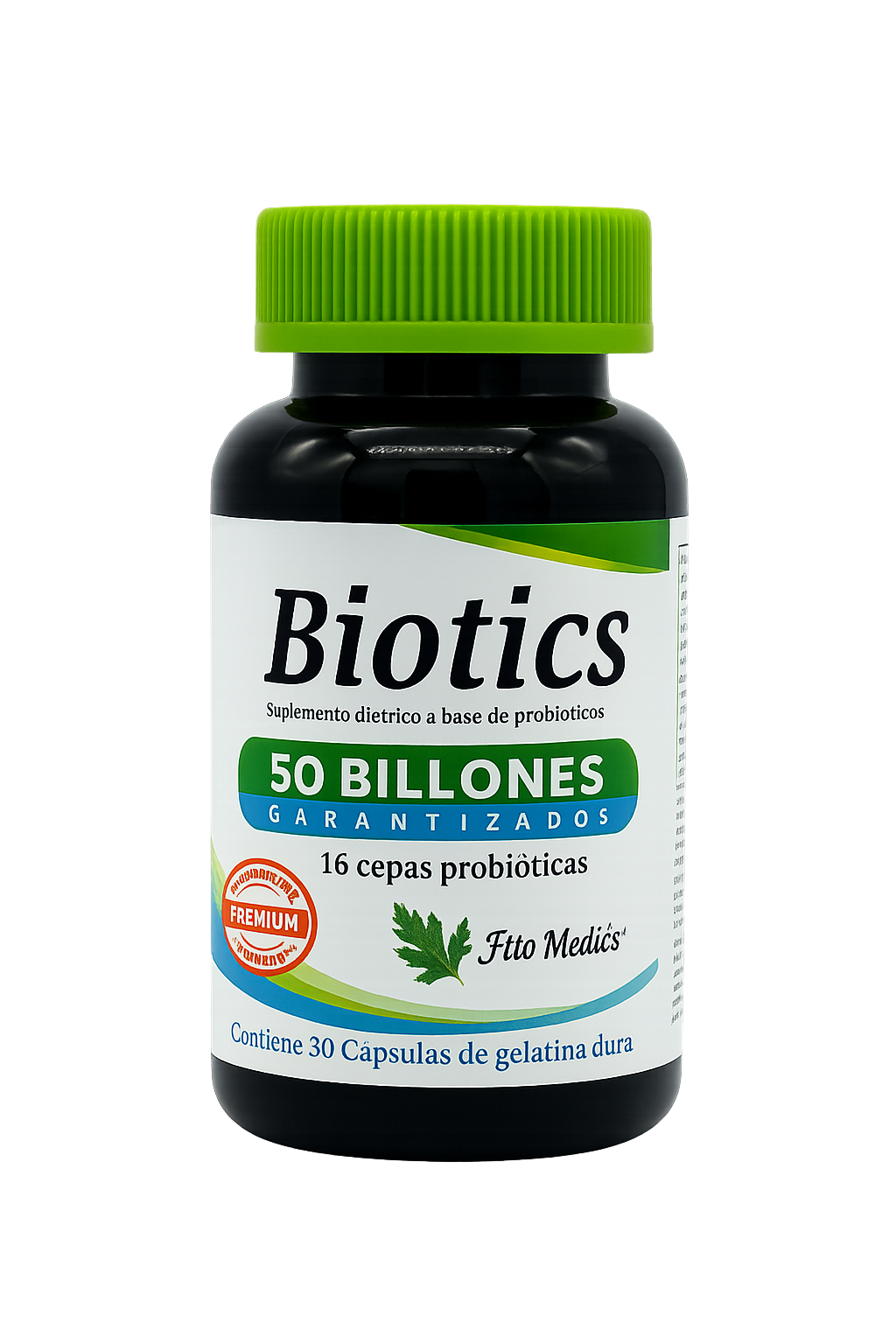 🦠 Biotics 50 Billones – Fito Medic’s (30 Caps) – Distrivida