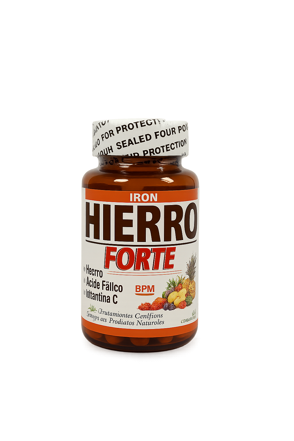 🩸 Hierro Forte – Natural Freshly (50 Capsulas) – Distrivida