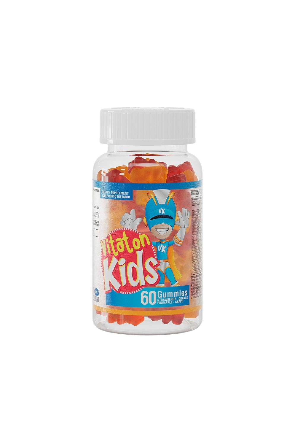 🦸‍♂️ Vitaton Kids – Gummies Multivitamínicos para Niños (60 unidades ...